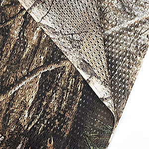 Tongcamo Camo Ground Blinds Netting Bulk Roll for Deer Hunting Treestand Blind, Camouflage, Sunshade, Photography, Camping