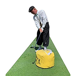 Impact Bag Golf Swing Trainer - Dr. Gary Wiren’s Golf Training Aid and Practice Tool - Waterproof and Durable - The Best Golf Training Aid to Perfect Your Swing Impact