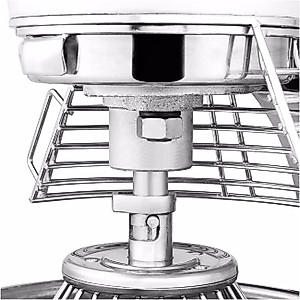 HayWHNKN Commercial Food Mixer Stand Mixer 11QT Dough Kneading Machine 3 Speeds Adjustable with 304 Stainless Steel Bowl, Dough Hooks, Whisk Beater 110V