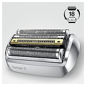 Braun Series 9 Electric Shaver Replacement Head - 92S - Compatible with all Series 9 Electric Razors 9290cc, 9291cc, 9370cc, 9293s, 9385cc, 9390cc, 9330s, 9296cc