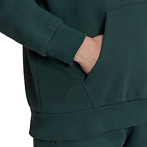 adidas Originals Men's Adicolor Essentials Trefoil Hoodie, Mineral Green, Medium