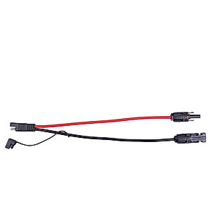 LIXINTIAN SAE Adapter, with SAE Polarity Reverse Adapte，10AWG Cable Conector for RV Panel Solar