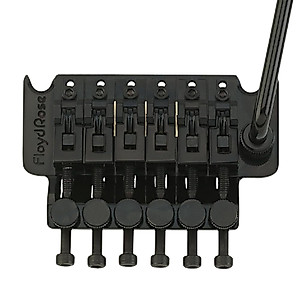 Floyd Rose Original Electric Guitar Tremolo System Kit | Color: Black | Contains All Hardware Parts Needed to Install Bridge, Springs & Claw, Mounting Studs, Arm | Legendary Double-Locking Whammy Bar