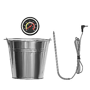 VEVOR Smoker Grill, Portable Wood Pellet Grill with Cart, 8 IN 1 BBQ Grill with PID Temperature Control for Outdoor Cooking, Barbecue Camping, Picnic, 730 sq, Patio and Backyard, Black