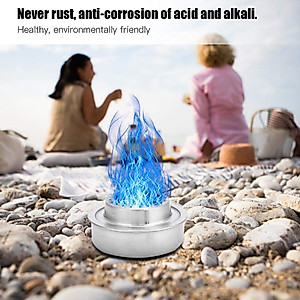 Eboxer Portable Mini Alcohol Stove Outdoor Camping Stove, Lightweight Stainless Steel Spirit for Outdoor Camping Hiking Backpacking Picnic BBQ