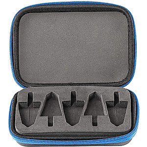 Muzzy Broadheads and Accessory Case, Grey/Blue (601)