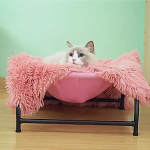 JUNSPOW Cat Bed Hammock Pet Bed Cat Beds Dog Bed Soft Pet Beds