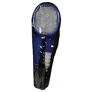 Poolmaster 72862 Backyard, Swimming Pool, Water or Lawn Badminton Set, (Includes 4 Rackets and 4 Birdies) , Blue