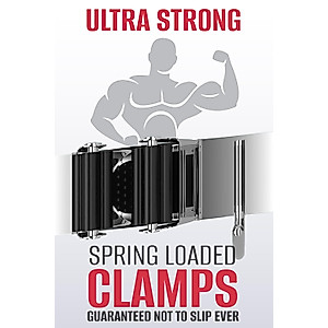 Mop and Broom Holder Wall Mount, Keep your Closet and Garage Tidy with a Heavy Duty Wall Mounted Mop and Broom Holder, - Utility Rack Laundry Room Organization and Storage Tool Rack Organizer Hooks