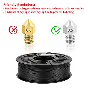 iSANGHU Carbon Fiber ABS Filament 1.75mm, Lightweight & High Toughness, Enhanced ABS-CF 3D Printer Filament, Black Carbon Fiber Filament ABS Filament 1kg(2.2lbs) Spool