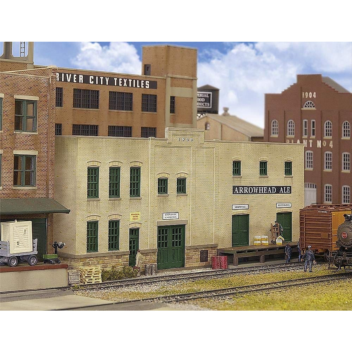 Walthers Cornerstone Arrowhead Ale Background Building