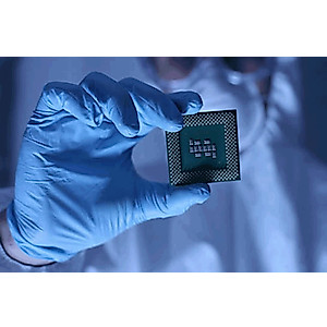 TRICARE MEDICAL Disposable Nitrile Exam Gloves, Latex-free, Powder-free, 4.3 Mil, Deep Blue, Box of 100, Medium