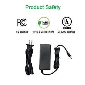 MyVolts 12V Power Supply Adaptor Compatible with/Replacement for Neural DSP Quad Cortex Effect Pedal - US Plug