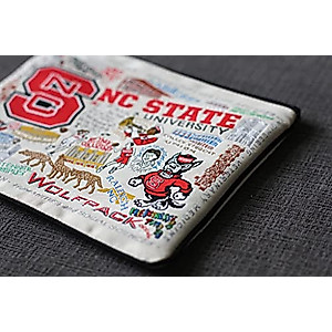 Catstudio North Carolina State University Collegiate Zipper Pouch Purse | Holds Your Phone, Coins, Pencils, Makeup, Dog Treats, & Tech Tools
