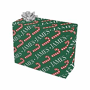 Artsadd Personalized Christmas Wrapping Paper Rolls for Boys&Girls Kids Adults, Custom Gift Wrapping Paper Roll 58 x 23 Inches