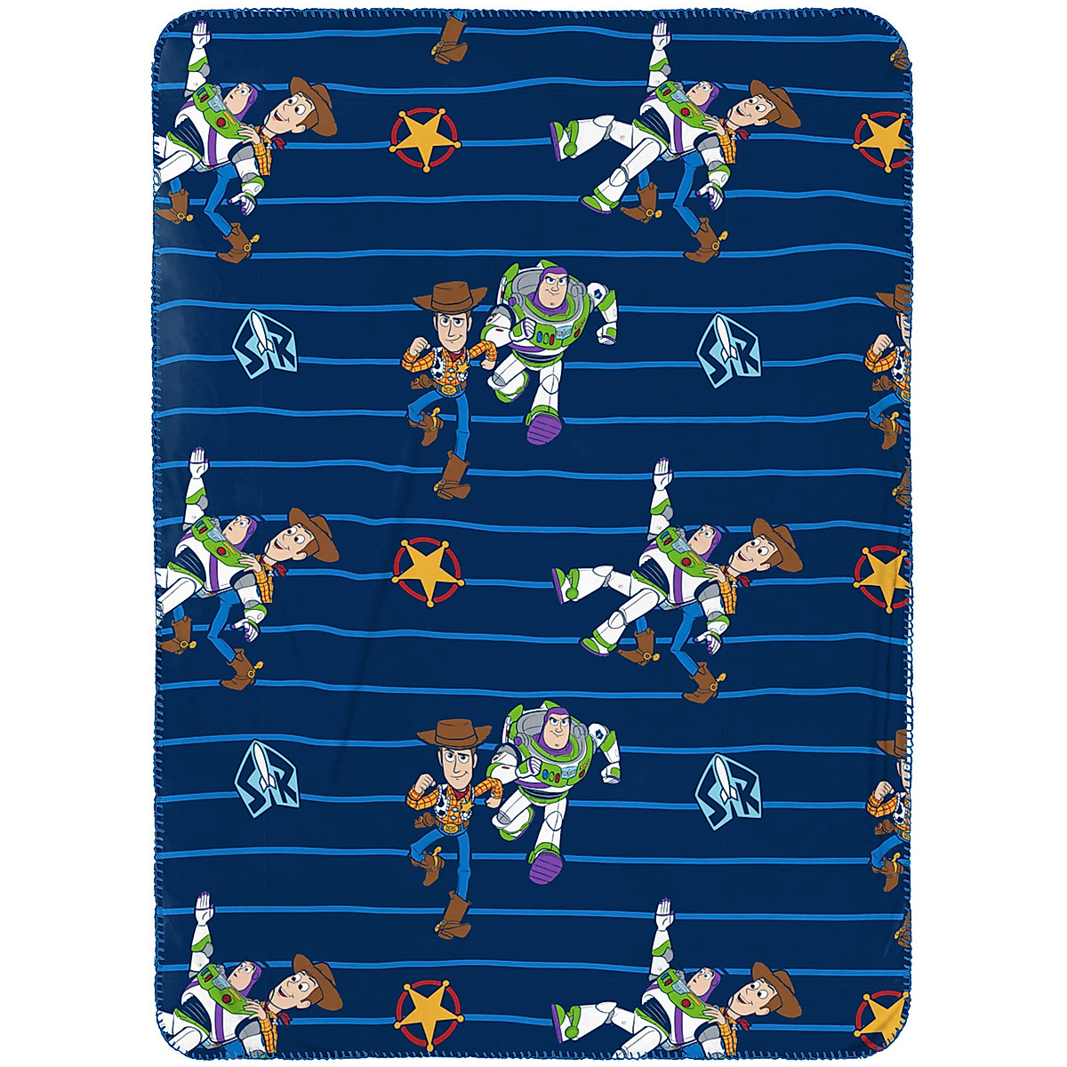 Disney Pixar Toy Story Travel Set - 3 Piece Kids Travel Set includes Blanket, Pillow, & Plush - Featuring Woody (Offical Disney Pixar Product)