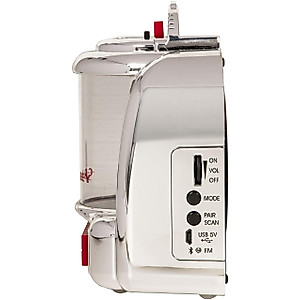 Crosley CR1120A-SI Diner Mini Jukebox Bluetooth Tabletop FM Radio