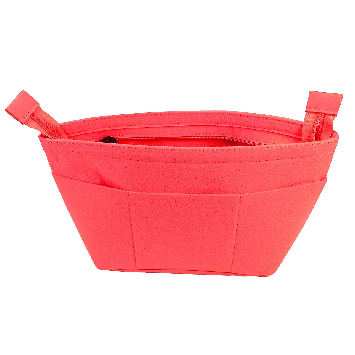 Lckaey purse insert organizer insert for tote mm organizer 1075Claret-M