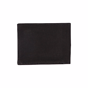 KAVU Yukon Bi Fold Cotton Canvas Wallet - Black