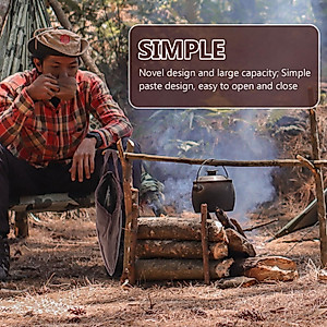 YARNOW Cast Iron Skillet Bag Dutch Oven Bag Heavy Duty Chef Bag for Cast Iron Camping Cookware or Dutch Oven Accessories