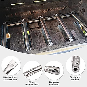 Adviace Grill Replacement Parts for Brinkmann Pro Series 8300 BBQ, Grill Parts Kit for Brinkmann 810-8410-S 810-9415-W 810-8410-F 810-9415-F