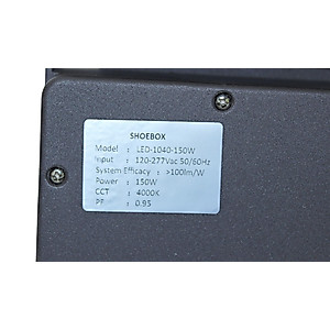 Luminance Electrix LED Shoebox Light 150w 4000k 15,000LM LED-1040-150W