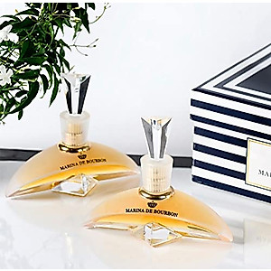 Princesse Marina de Bourbon Classique Fragrance for Women - Floral Fruity Scent - Opens with Cassis, Watermelon and Lemon Notes - Blended with Passionfruit, Ylang-Ylang and Jasmine - 1 oz