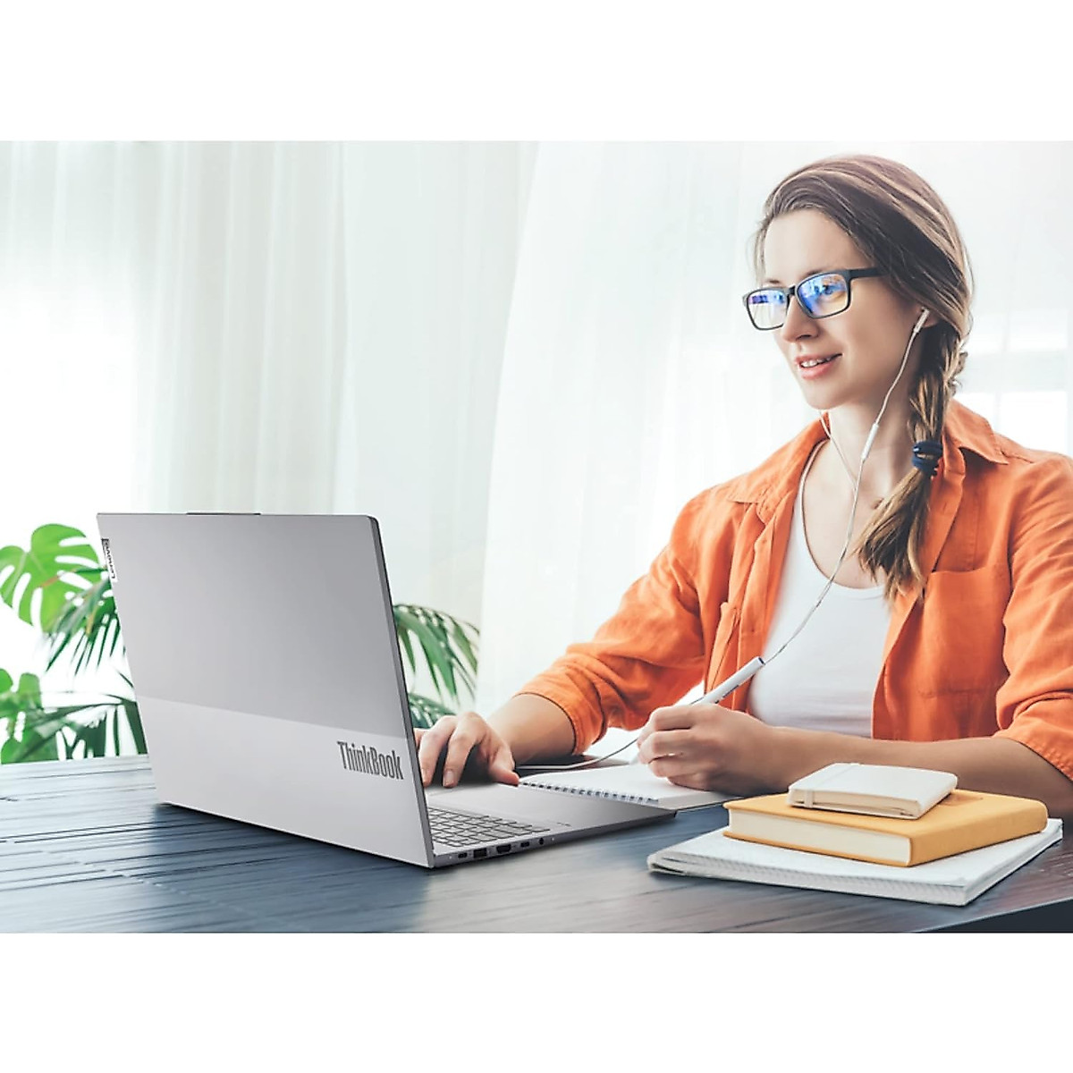 Lenovo ThinkBook 15 Gen 2 Business Laptop, 15.6" FHD Screen, Intel Core i3-1115G4, 20GB RAM, 512GB SSD, Webcam, HDMI, Fingerprint Reader, Wi-Fi 6, Windows 11 Pro, Grey