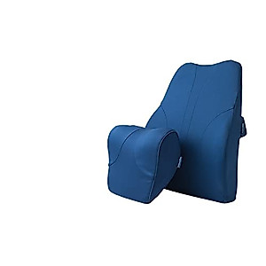 Car Seat Cushion Memory Foam Back Cushions Office Chair Cushions Compatible with Pregnant Women Cushion Compatible with Back (Color : Svart, Specification : Lumbar Spine)