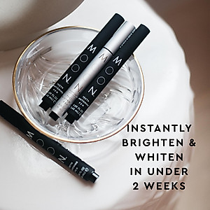 MOON Teeth Whitening Pen, Brush Every Tooth White, On-The-Go Whitener for A Brighter Smile, Gentle on Sensitive Teeth, 30+ Uses, Vegan, Vanilla Mint Flavor