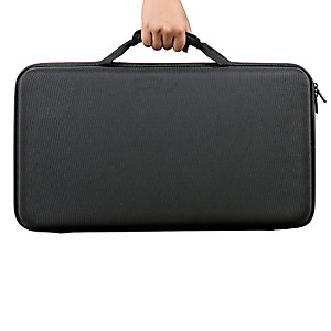 LTGEM Case for Pioneer DJ DDJ-400 / DDJ-SB3 (DDJ-SB3-N) / DDJ-SB2 or Portable 2-channel Controller or DDJ-RB Performance DJ Controller-Black (20.8×11.2×2.5 inch)