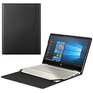 Fintie Sleeve Case Cover for 14" HP Pavilion x360 14-dwXXXX 14m-dwXXXX 14M-DW0023DX / Chromebook 14a-naXXXX 14b-naXXXX/Pro C640 Chromebook Enterprise/HP Pro c645, Black