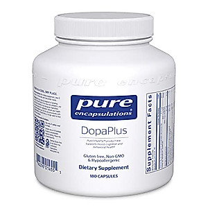 Pure Encapsulations DopaPlus | PureSYNAPSE Supplement to Support Dopamine Production, Daily Mental Function, and Sharpness* | 180 Capsules
