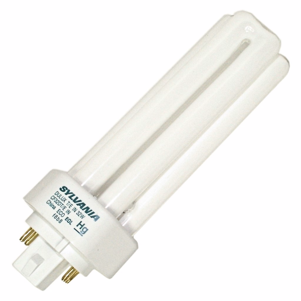 (25 Pack) Sylvania 20886 CF32DT/E/IN/841/ECO 32-Watt 4100K 4-Pin Triple Tube Compact Fluorescent Lamp