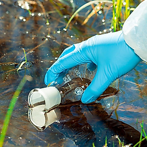 HUAOU 250ml Glass Erlenmeyer Flask Set, 3pcs Laboratory Glassware Flask with Glass Stopper for Chemistry Classroom Home Use, 3.3 Borosilicate Labware Science Flask, Narrow Mouth, Printed Graduation