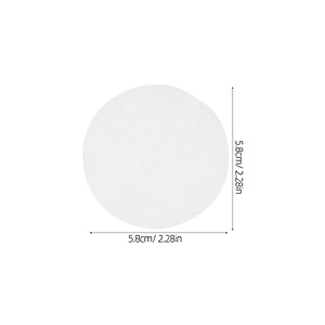 Housoutil Espresso Coffee Filters, 100pcs Coffee Filter Pads 58mm Unbleached Round Disposable Coffee Paper Tea Filter for Espresso Coffee Maker Machine