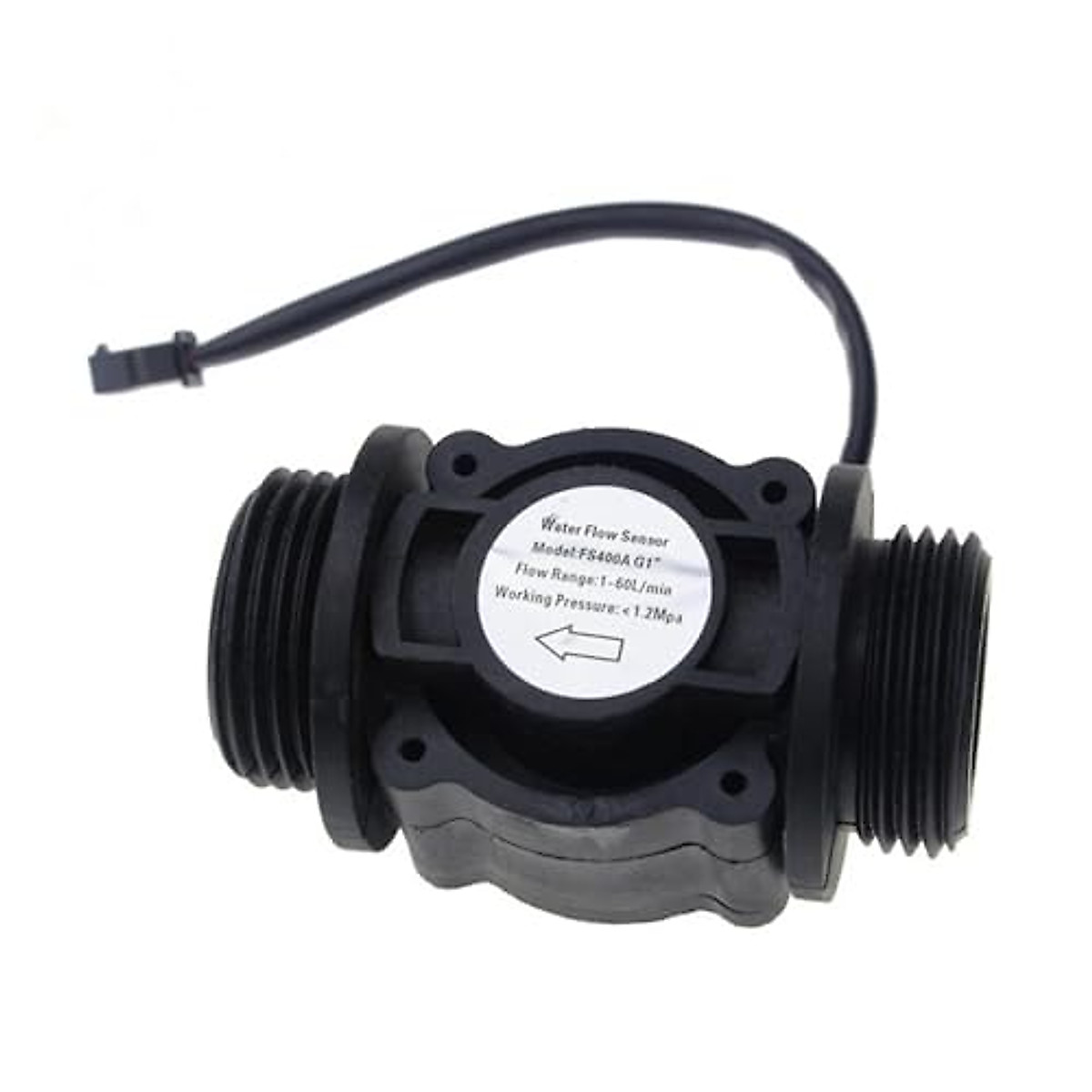 Flow Meter Dn25 Fs400a G1inch Water Flow Sensor Hall Flowmeter Meter Counter 1-60L/Min 1.2Mpa High Stability and Convenient Operation