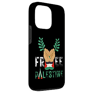 iPhone 13 Pro Palestine Flag Free Gaza I Stand With Free Palestine Gaza Case