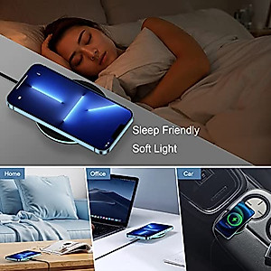Wireless Charger Pad for Google Pixel 7 Pro/6 Pro/6/5/5xl/4xl,15W Max Fast Qi Wireless Phone Charger for iPhone 14 Plus/14 Pro Max/13/12/11/X/8 Plus/SE,Samsung Galaxy S23 S22 S21 S20 S10 Plus/Note 20