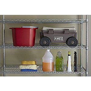 AMES 20213200 Rolling Lawn & Garden Storage Cart