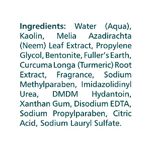 Himalaya Purifying Neem Mask for Deep Cleaning, to Reduce Acne & Leave a Clean, Clear Complexion, 5.07 oz