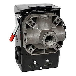 Heavy Duty 4port 26 Amp Air Compressor Pressure Switch Control Valve 140-175 PSI