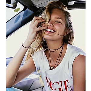 TESTRYE Morse Code Bracelets for Men Women,Beautiful Bad*ss Morse Code Bracelets with Adjustable String,Inspirational Gifts Friendship Bracelets for Women Men Friends (Beautiful Badass)