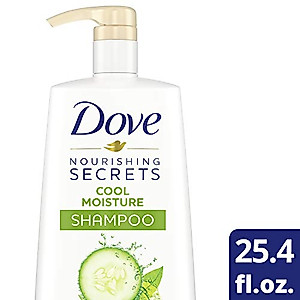 Dove Nourishing Secrets Shampoo with Pump Cool Moisture 25.4 oz