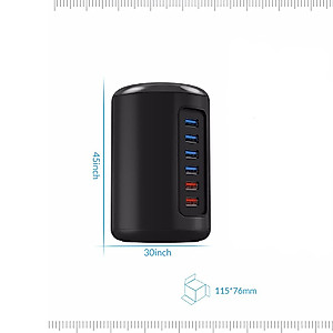 SHYPT USB 3.0 HUB with Power Adapter Fast Charger Hub Desk Splitter Rj45 Ethernet Expander Computer Accessories for MacBook Pro
