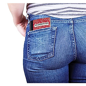 Mini Composition Books, 24 Pack, 4.5 x 3.25 inches, 80 Sheets, Narrow Ruled, by Better Office Products, Marble Covers in Red, Blue, Black, Green, 24 Pack