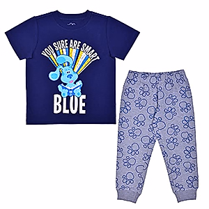 Nickelodeon Blue's Clues Boys Short Sleeve T-Shirt and Pants Set for Toddlers