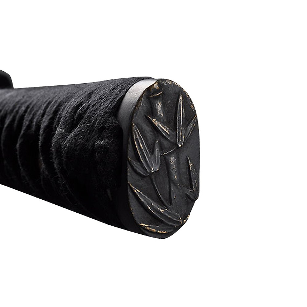 Handmade Sword - Samurai Katana Sword, Battle Ready, Hand Forged, 1045 Carbon Steel, Heat Tempered, Full Tang, Sharp, Wooden Scabbard (Bamboo)