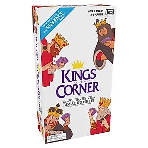 Kings in the Corner - The Traditional Gameplay of Solitaire with a Twist, for the Whole Family!