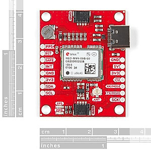 SparkFun (PID 15712 GPS Breakout - NEO-M9N, U.FL (Qwiic) 92-Channel M9 Engine GNSS Receiver